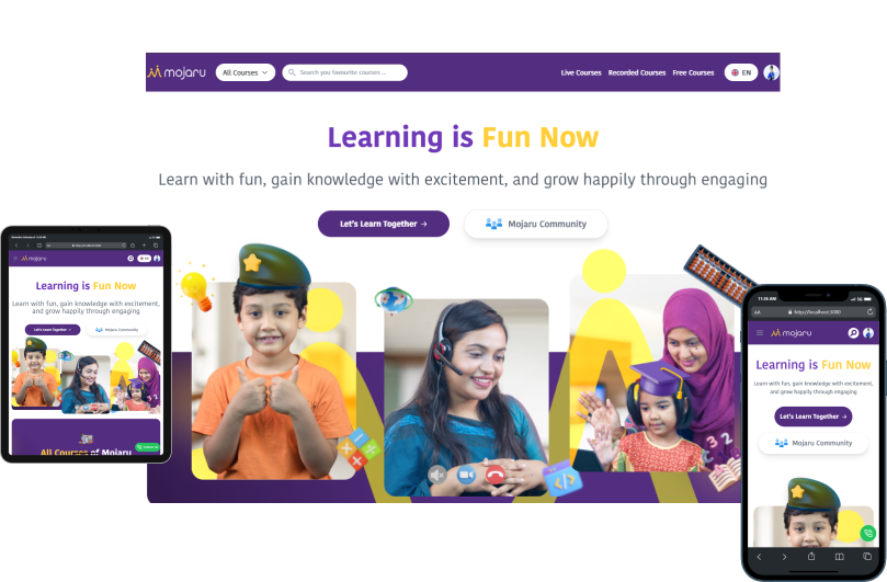 Mojaru - Top Digital Learning Platform for kids